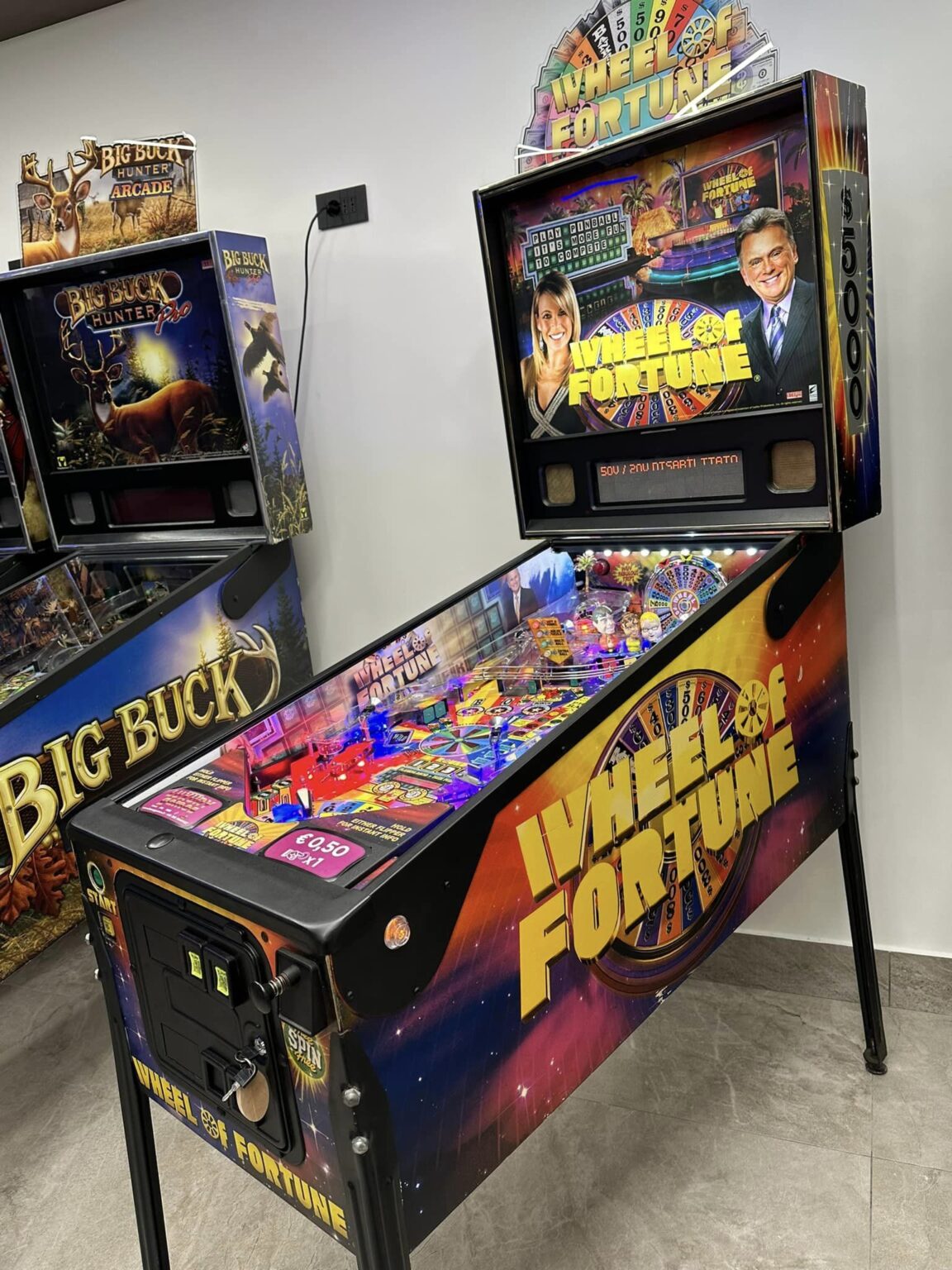 Wheel Of Fortune - Game box pinball factory Wheel Of Fortune